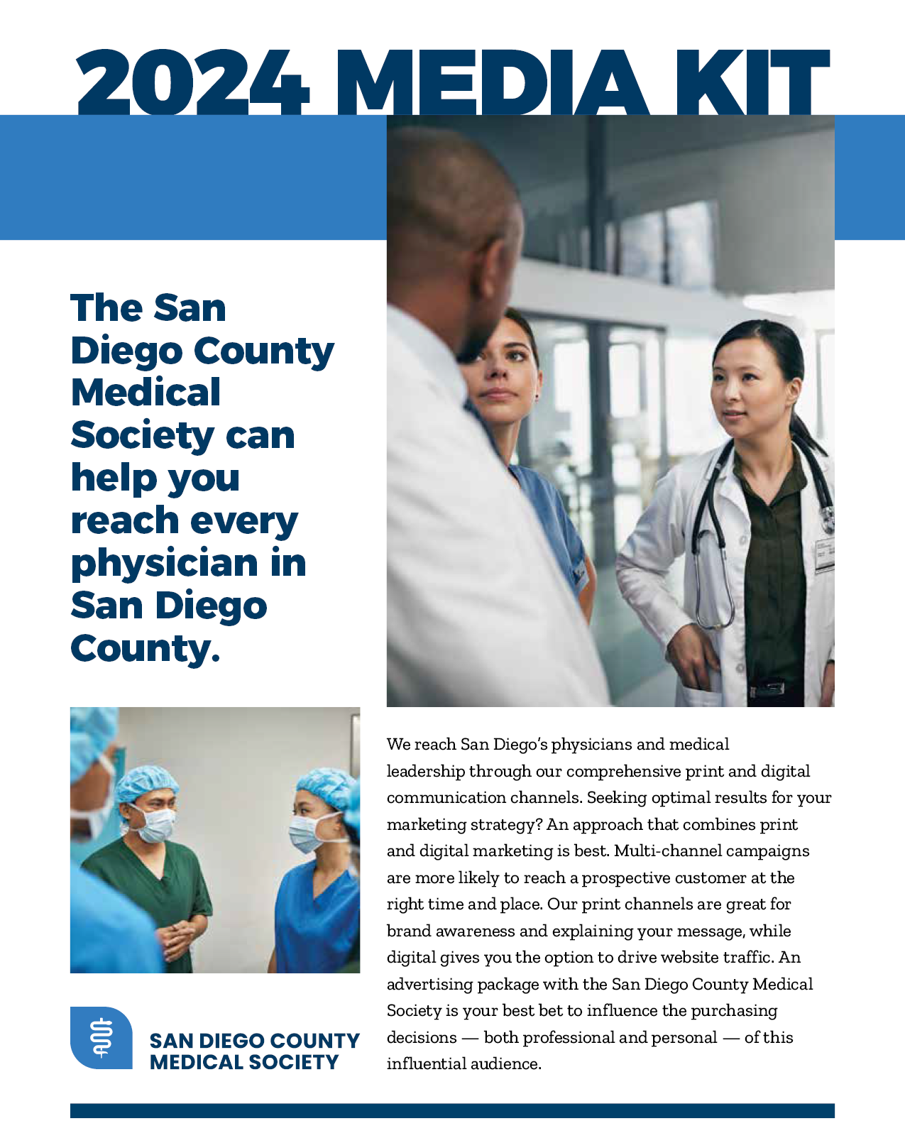 San Diego County Medical Society > Get Involved > News & Publications > Media Kit